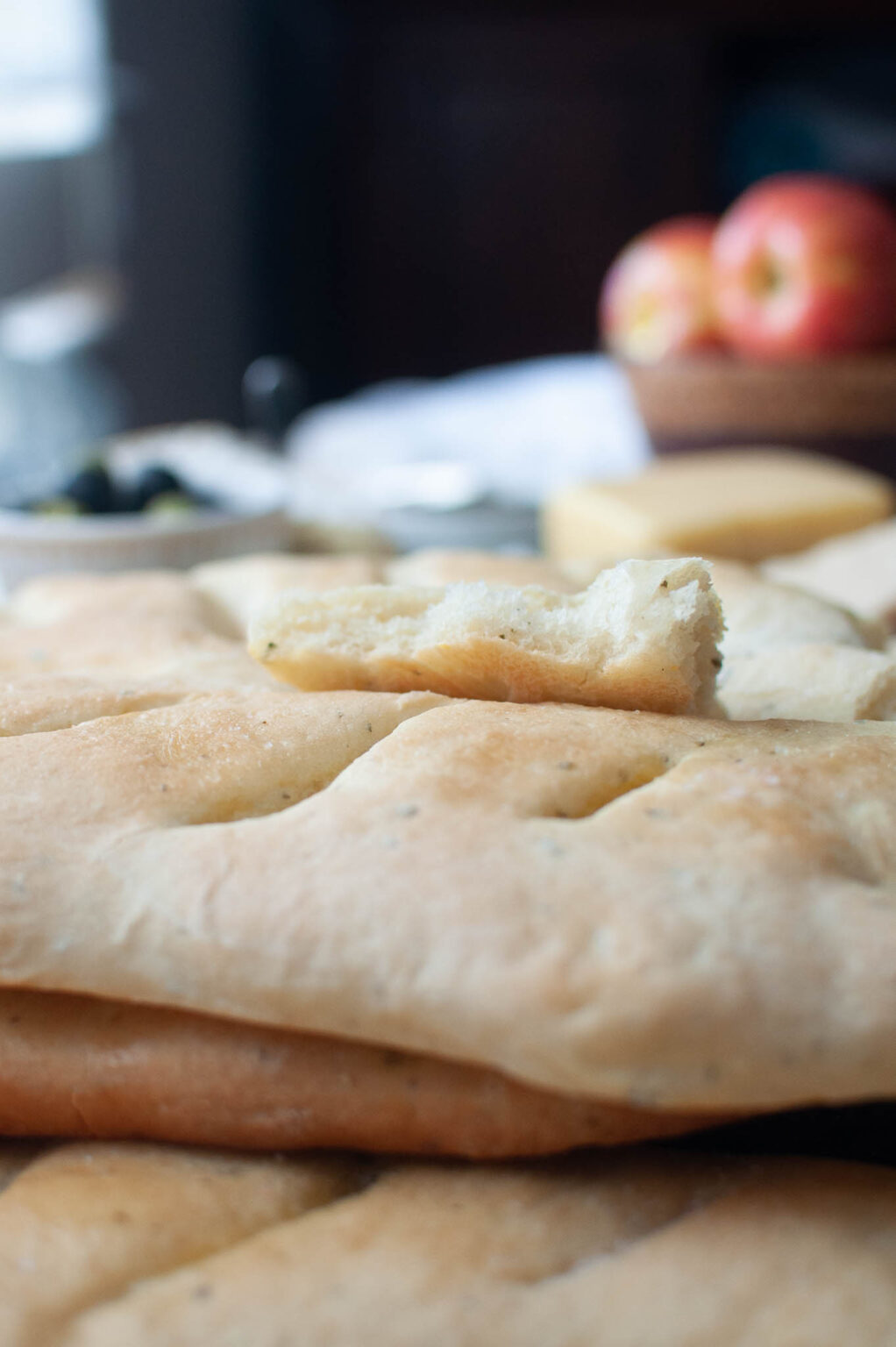 Fougasse and Olive Tapenade - Eating Between the Lines